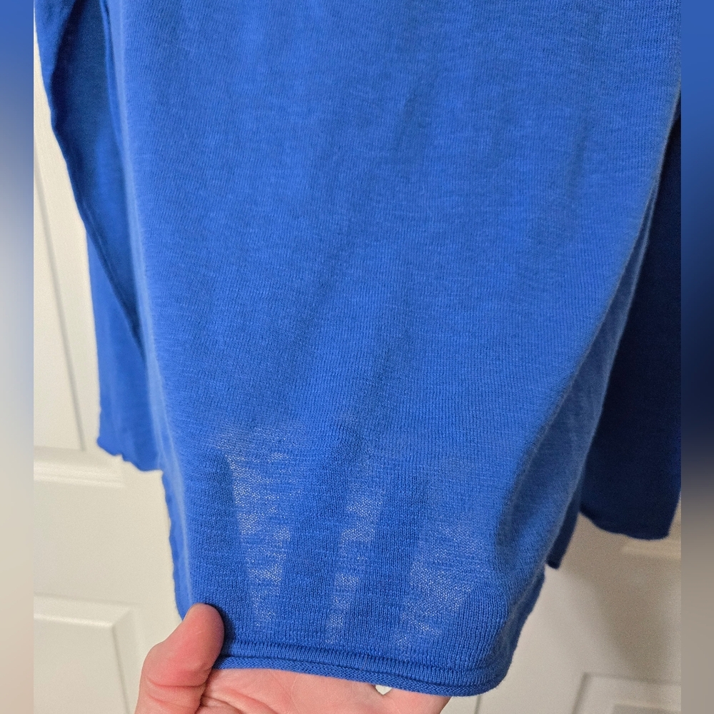 Vince | Sweaters | Vince Brilliant Blue Lightweight Sweater Size Large ...